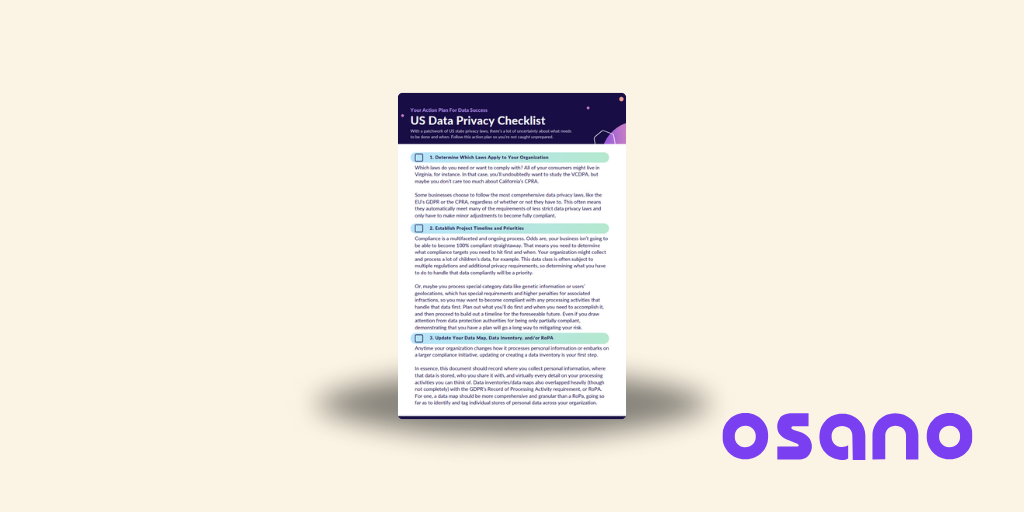 PII Compliance Requirements & Best Practices | Osano